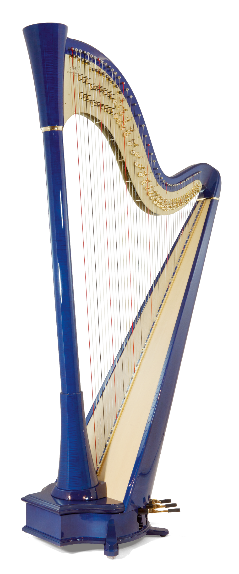 The Blue | Electric Pedal Harp | Camac Harps